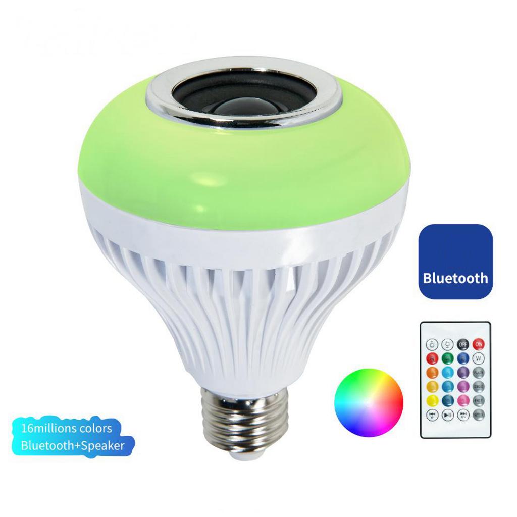 5-7 Вт E27 светодиодная RGB Беспроводная Bluetooth Колонка Лампа ...