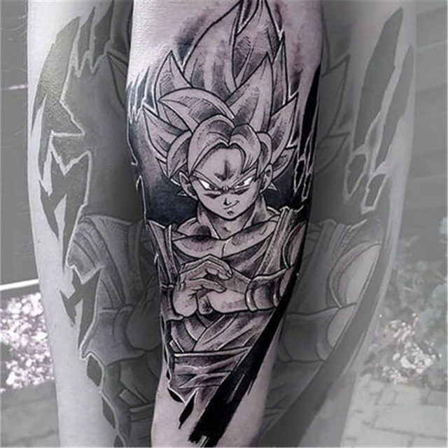 Goku Arm Tattoo