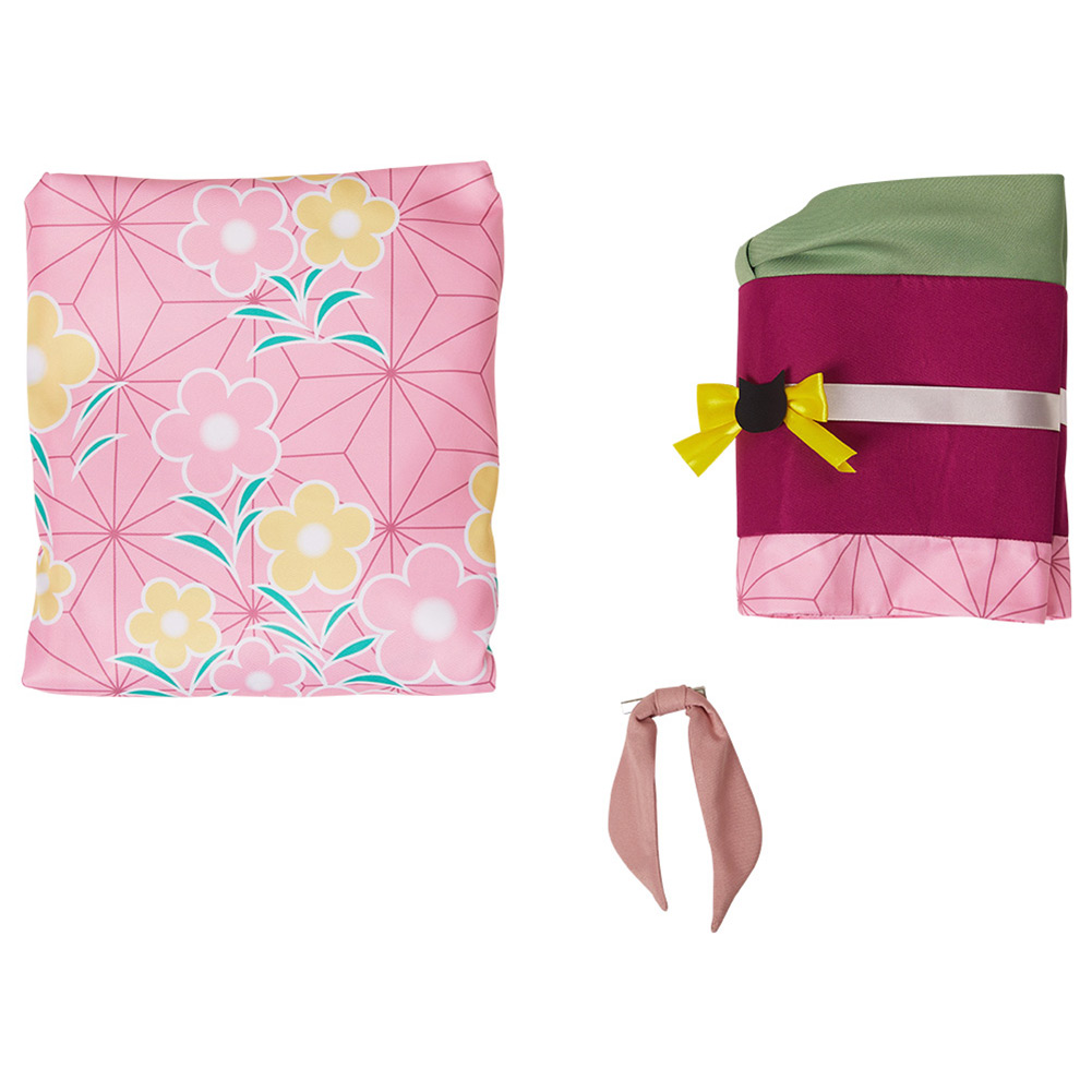 Anime Demon Slayer Kamado Nezuko Suit Cosplay Costume - AllCosplay.com