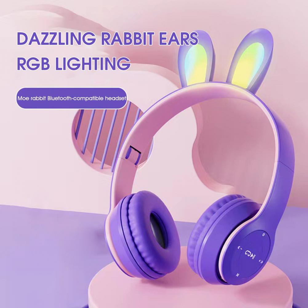 Купить Беспроводные накладные наушники-гарнитура Rabbit Ear Y08R ...