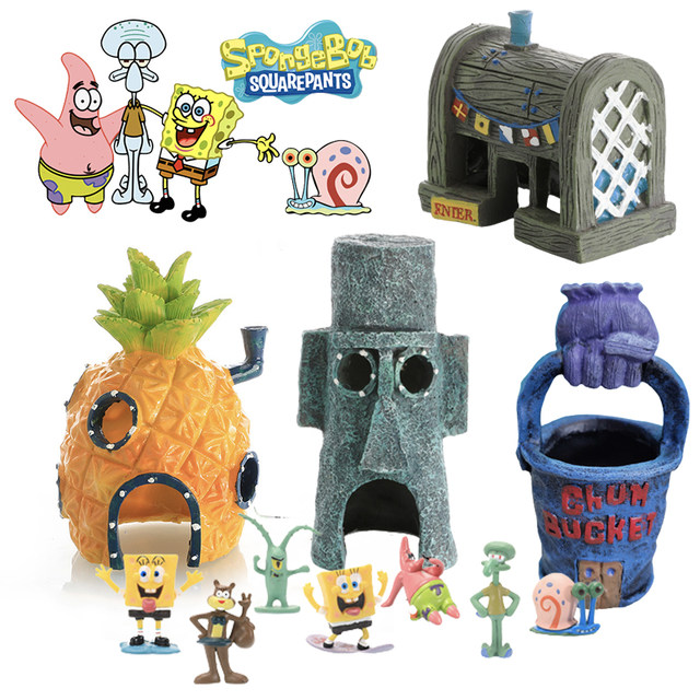 Patrick Star House Aquarium Decoration