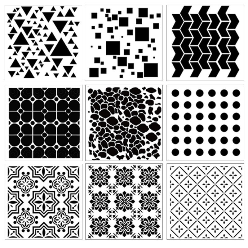 Geometric Pattern Stencils