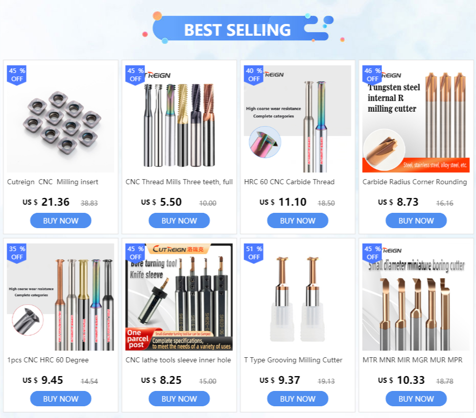 1pcs Cnc Hrc 60 Degree Carbide Single Tooth Thread Milling M1 M1.2 M1.4 ...