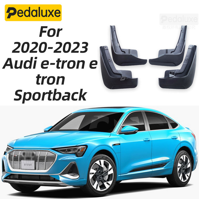 Audi e tron mud flaps store