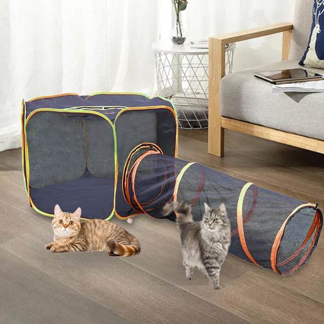 Small Mesh Tunnel For Cats