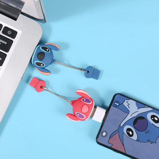 Alto Falante Usb Disney Stitch