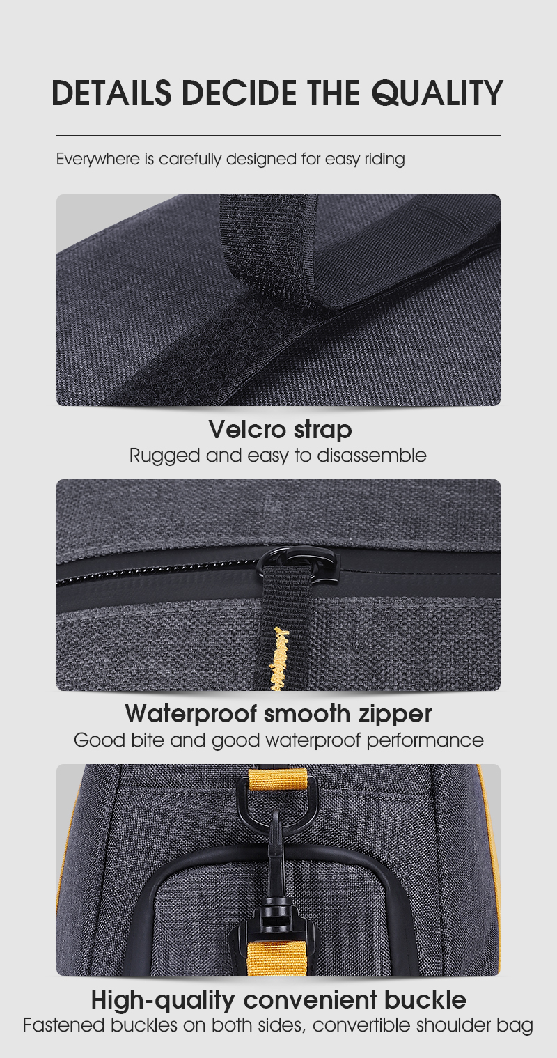 Panier-sacoche vélo,WEST BIKING-Sac de coffre de vélo électrique de ...