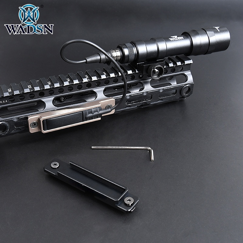 Accessoires Voiture,interrupteur métallique tactique Picatinny Mlok ...