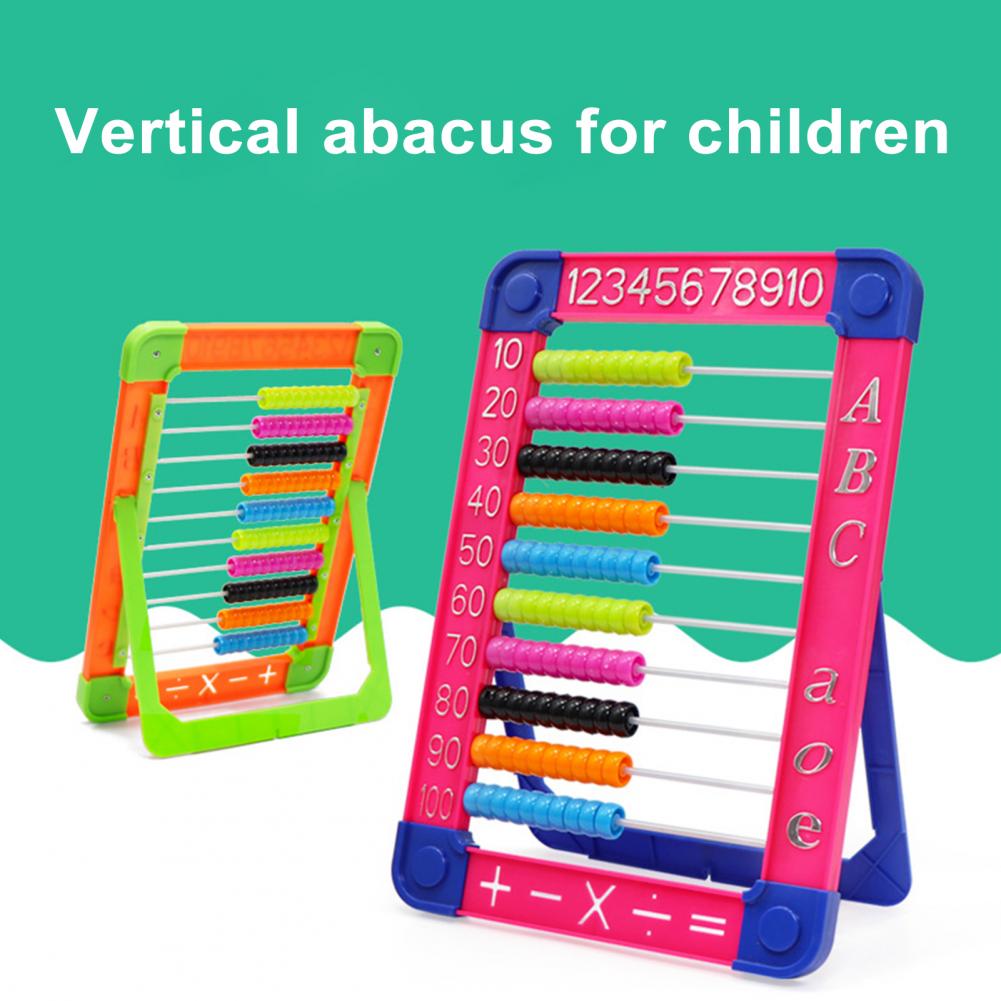 Abacus Kindergarten Kids Colorful Neck Students Math Calculation ...