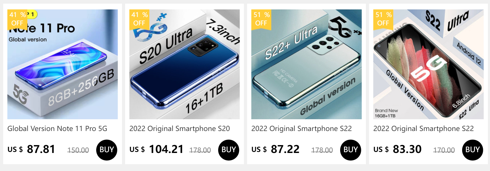 2022 original smartphone s22 ultra hd tela 4g 5g duplo sim telefone ...