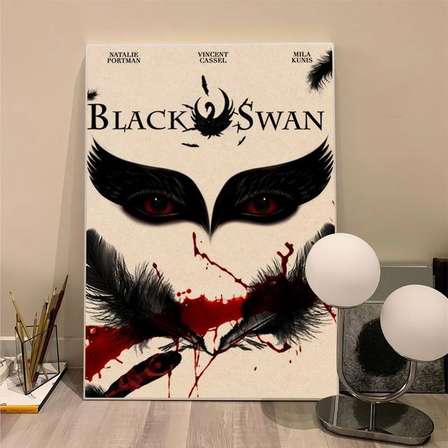 Black Swan Minimalist Poster