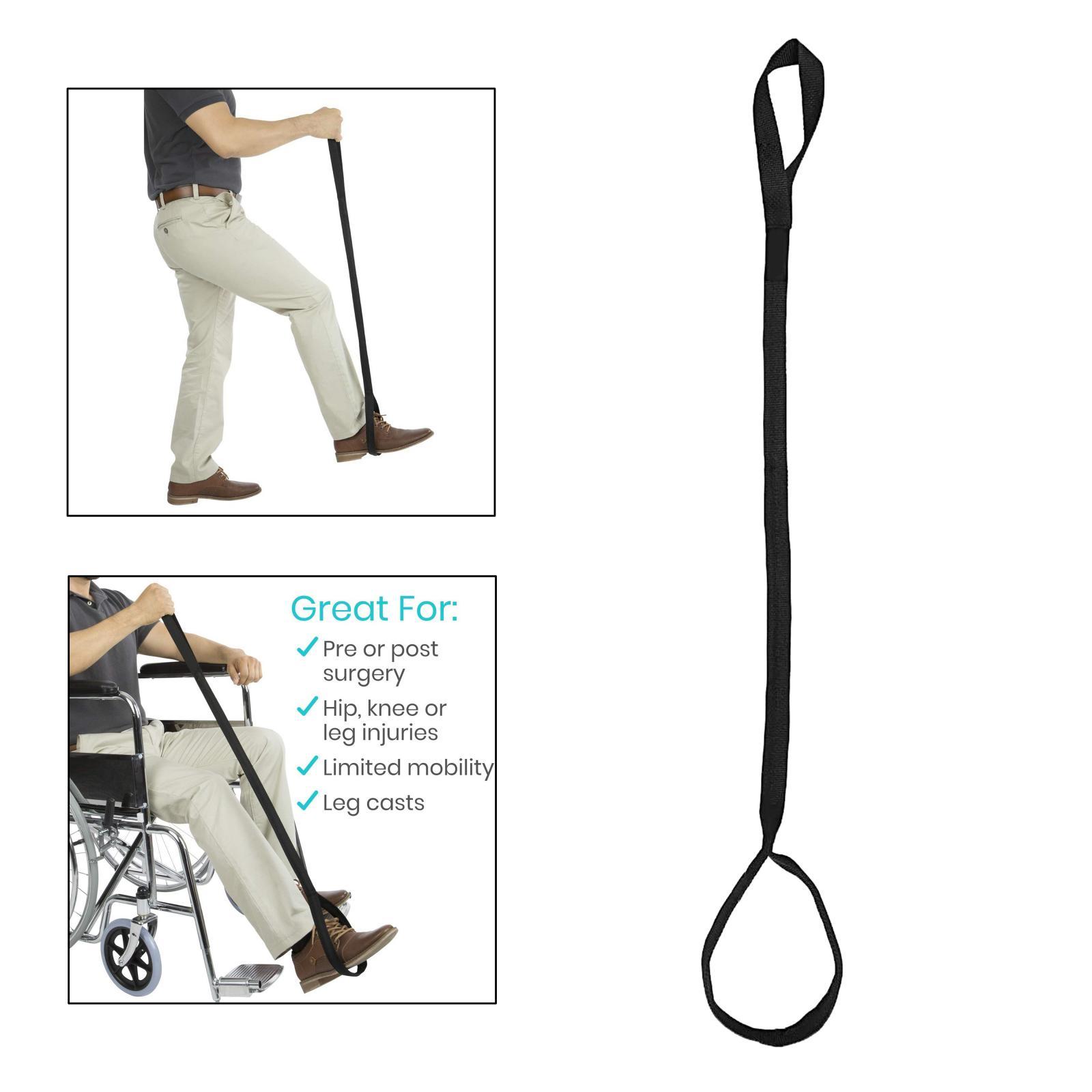 Leg Lifter Strap Foot Loop Hand Adult Senior Elderly Handicap ...