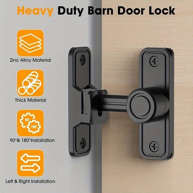 Anti-rust Flip Latch Heavy Duty - 180 Degree Adjustable Gate Lock For ...