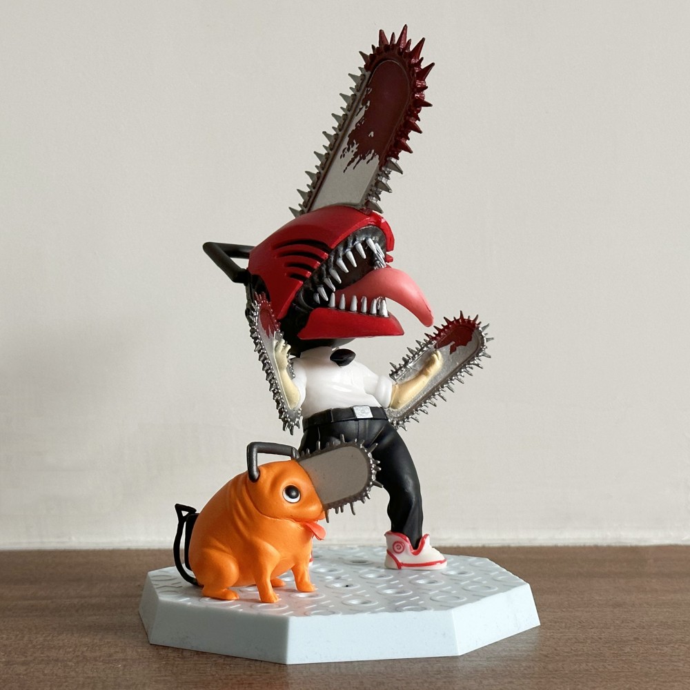 Anime Chainsaw Man Denji Pochita Kawaii Statue Toy - KawaiiMerch.com