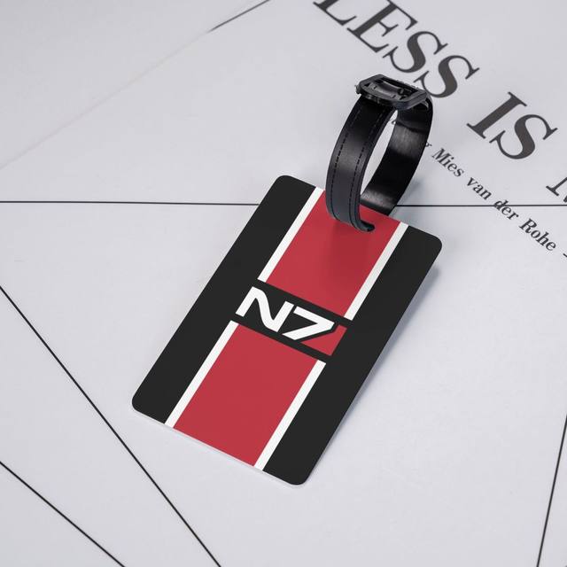 Luggage Tags Mass Effect