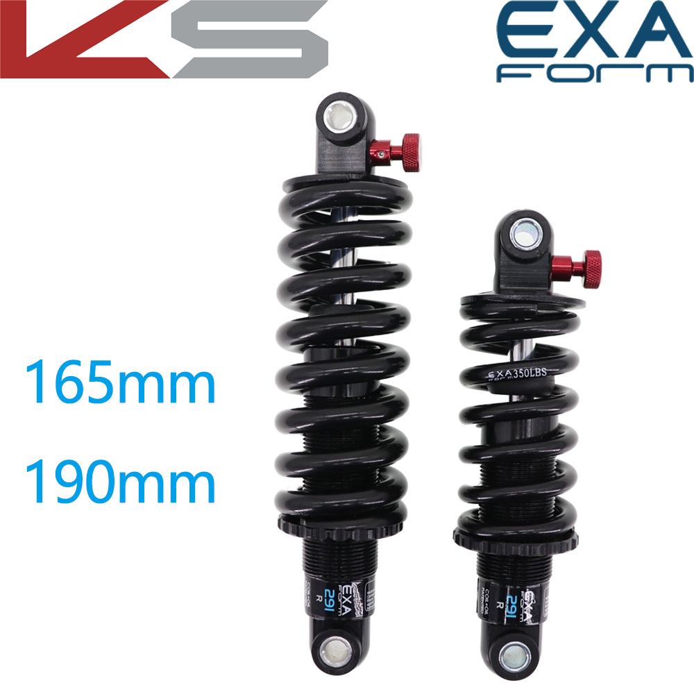 Kindshock Exaform Bike Shock Absorber 165 190 mm damper adjustable Rear ...