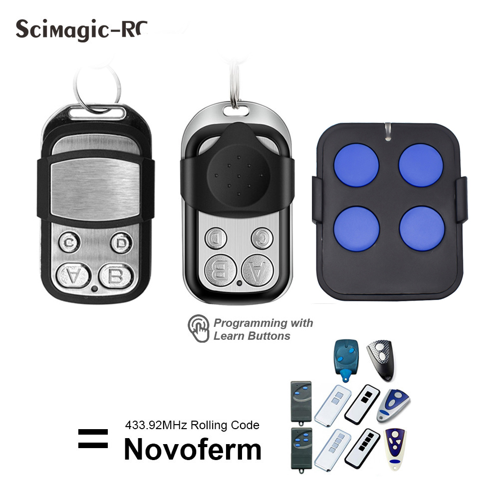 Télécommande domotique,Clone NOVOFERM NOVOTRON 502 MAX43-2 504 MAX43-4 ...