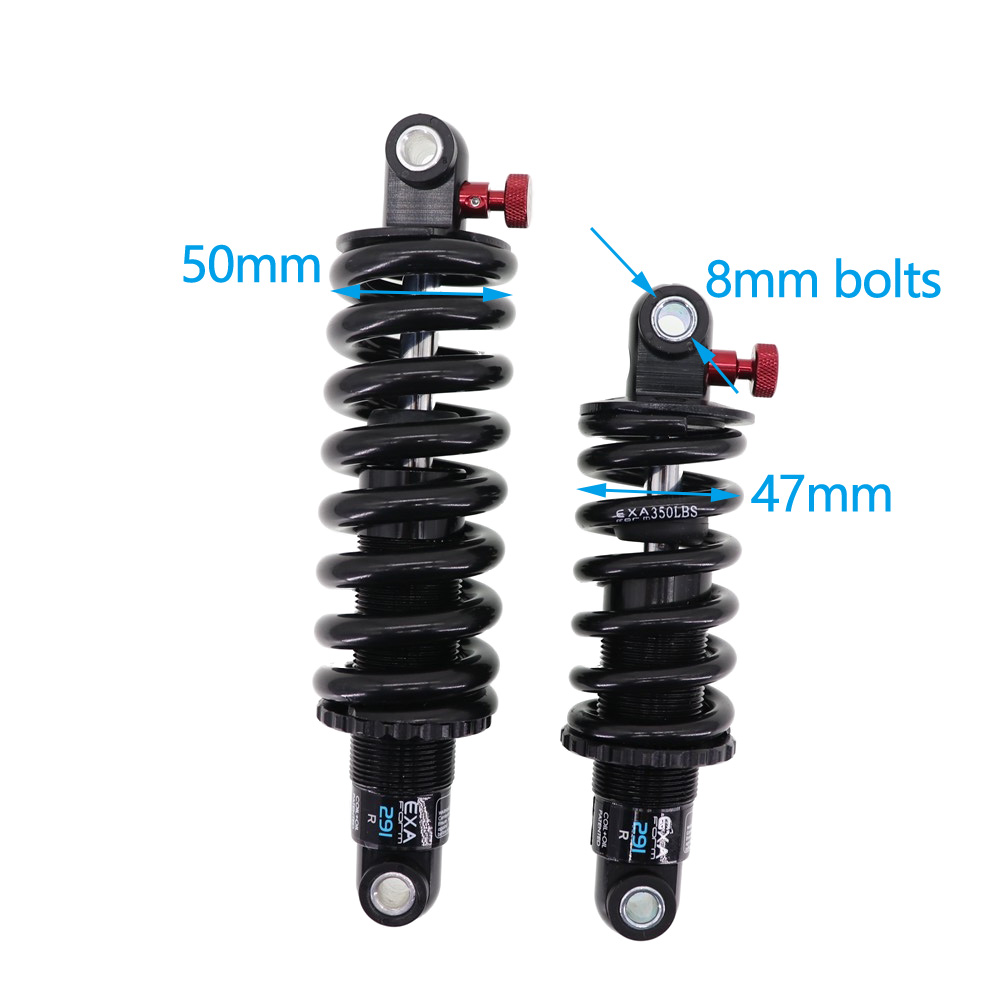 Kindshock Exaform Bike Shock Absorber 165 190 mm damper adjustable Rear ...