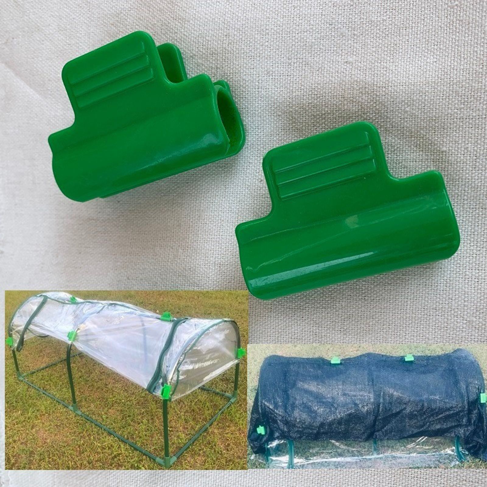 Outils de jardinage - Green - Clips de serre en plastique - 10 pièces ...
