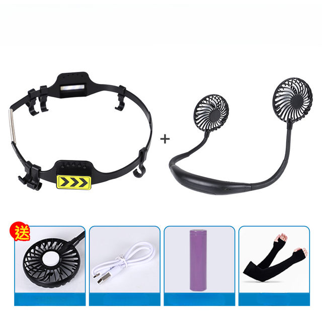 Football Helmet Fan Hard Hat Fan Cooling Kit SHNETY Helmet Fan Safety ...
