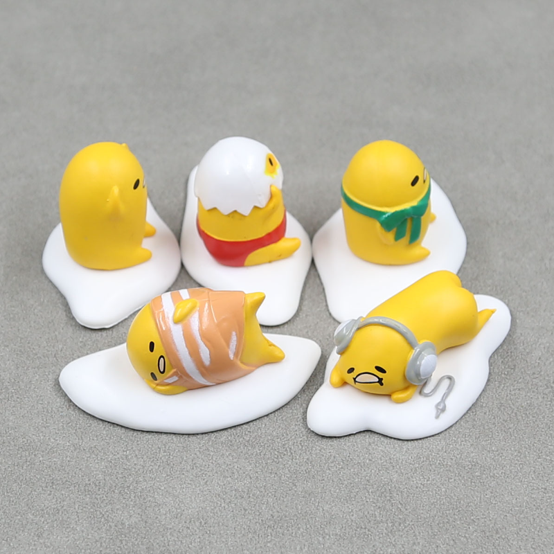 Anime Gudetama Figure Set Decoration Ornaments Toy - KawaiiMerch.com