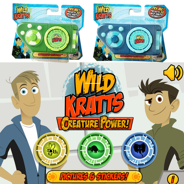 Wild Kratts Real Creature Power Discs A Wild Kratt Creature Power Disc