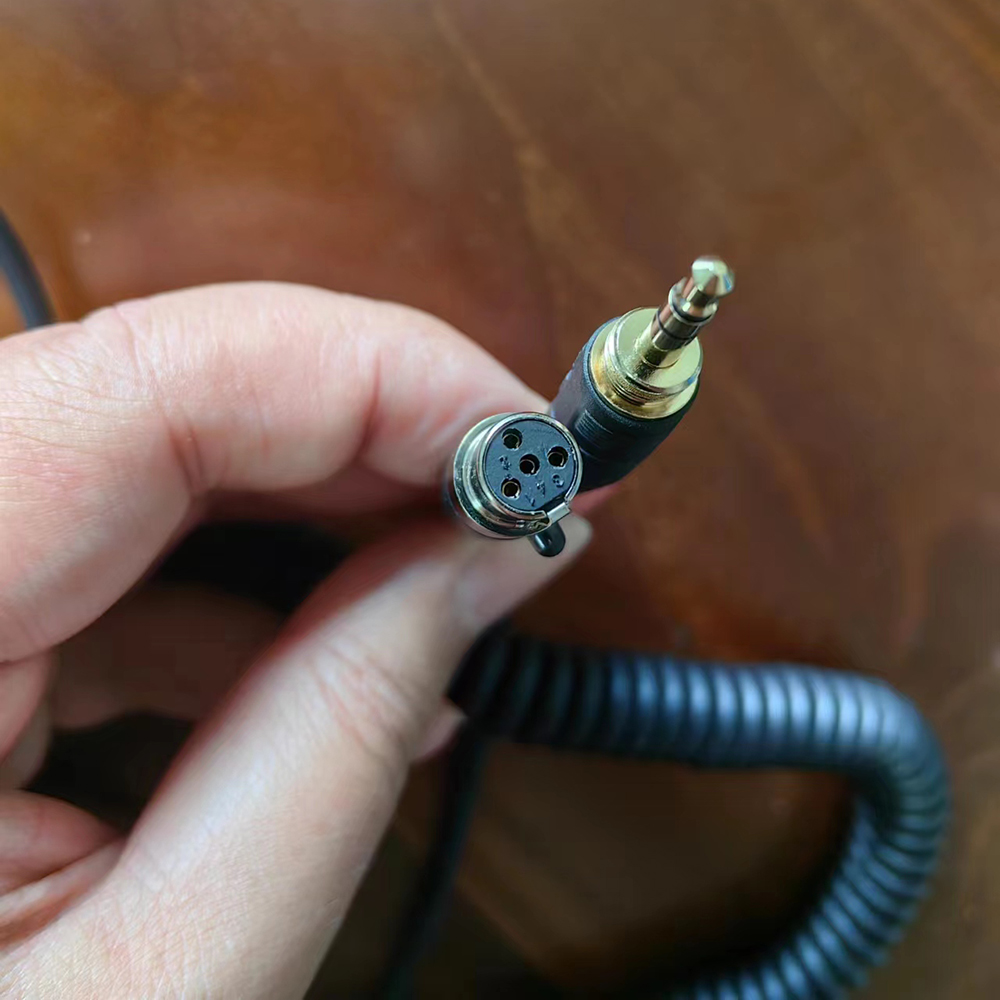 Sennheiser HD 490 Pro Plus Headphones Mini XLR 4 Pin 6.35mm Audio Cable ...