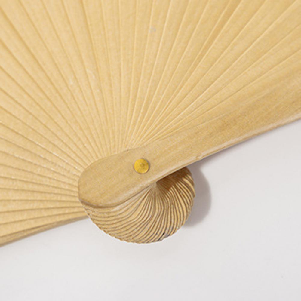 Éventail pliable en papier,Marron--Éventail Pliant À Ouverture ...