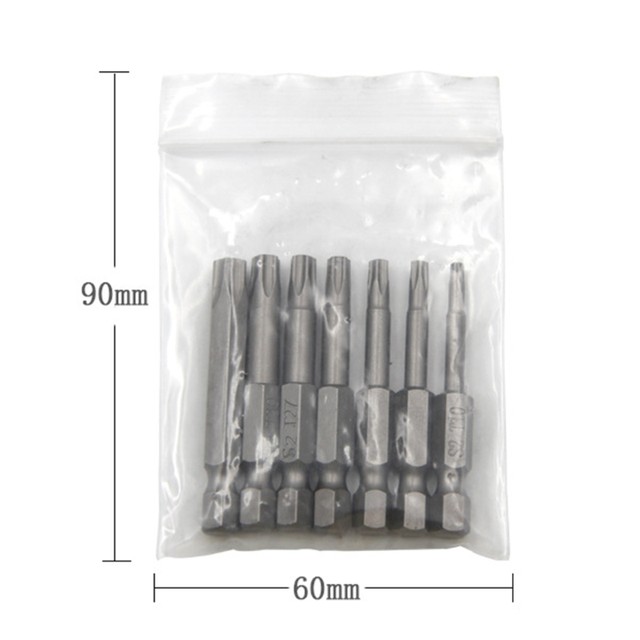 Torx Screwdriver Set Uxcell TS20 Magnetic Security Star 5 Point Torx ...
